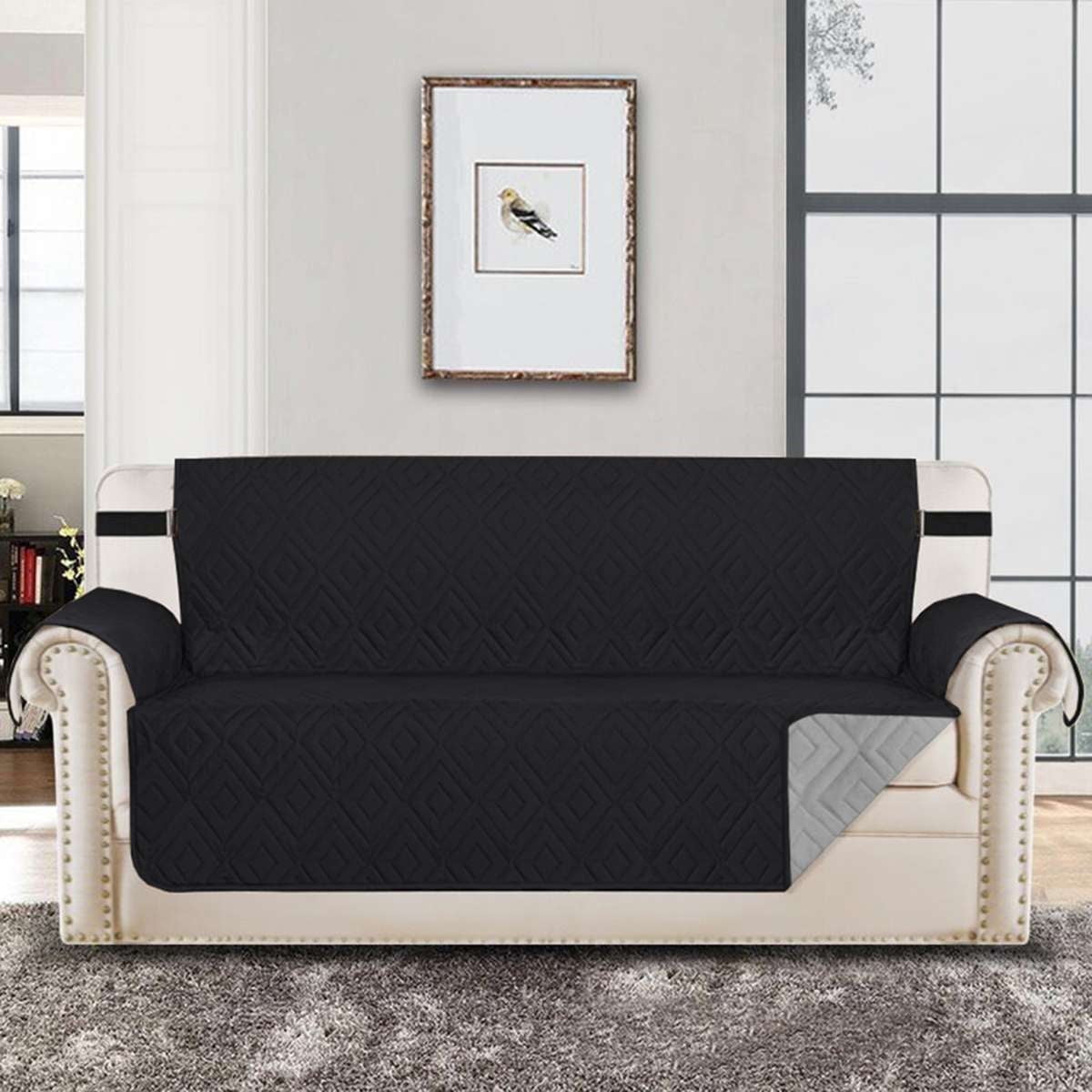 H.VERSAILTEX Reversible Sofa Slipcover Water Resistant Furniture ...