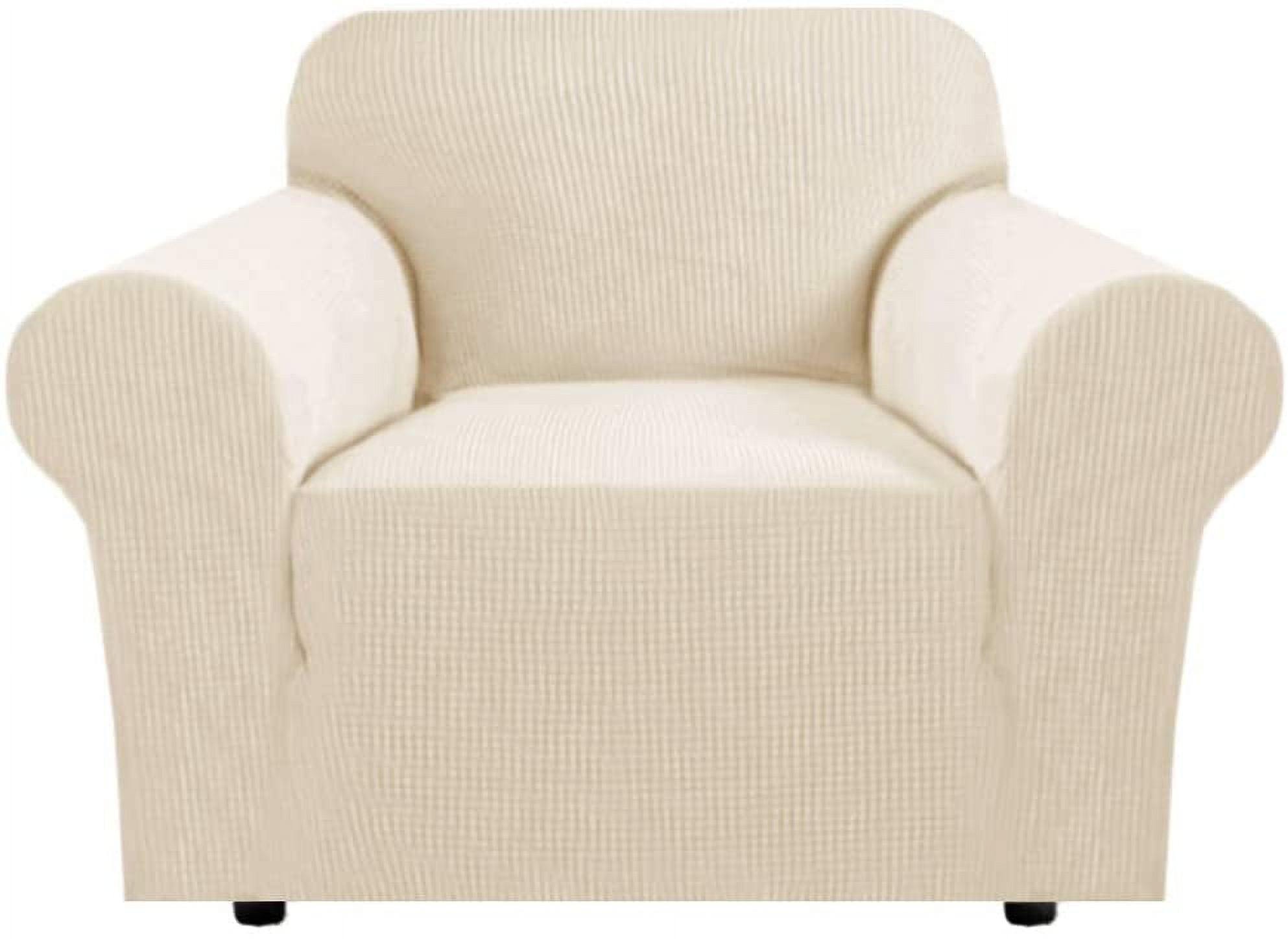 H.VERSAILTEX Stretch Chair Slipcover 1-Piece Armchair Couch Cover ...