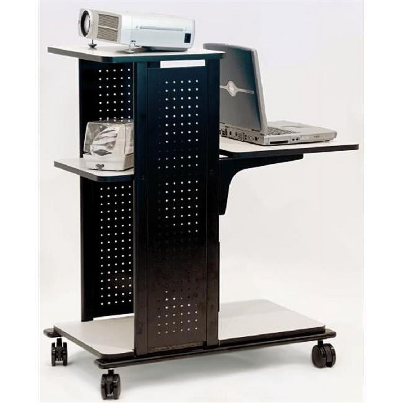 Luxor Mobile Presentation Station-Color:Black/Gray - Walmart.com