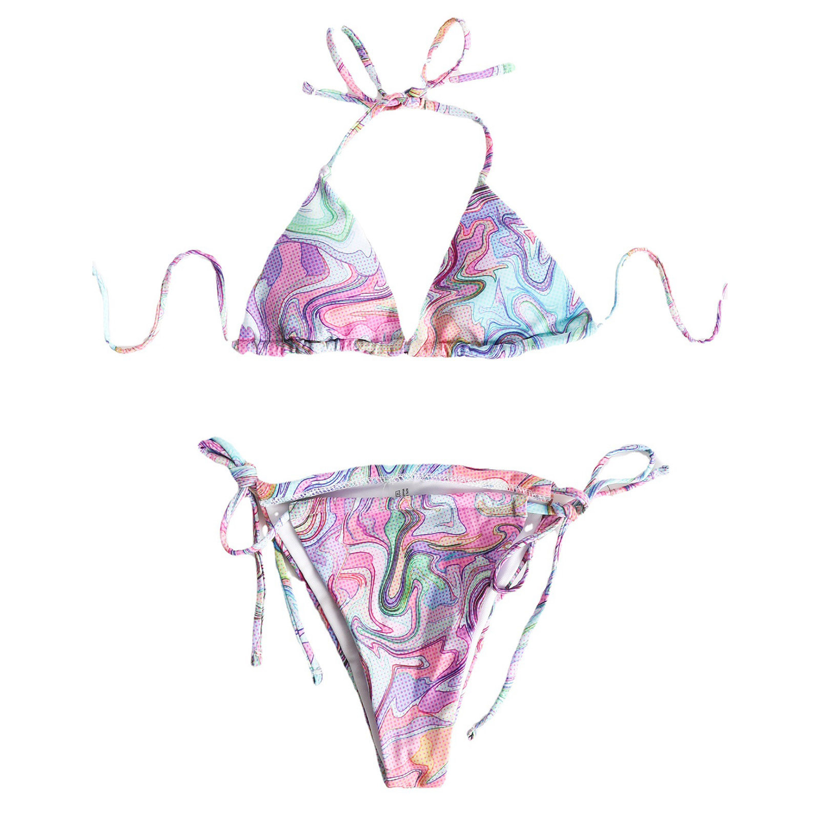 H-X77 Multicolor Ladies Sets Swimsuits Bikini Tankini Sets for Women ...