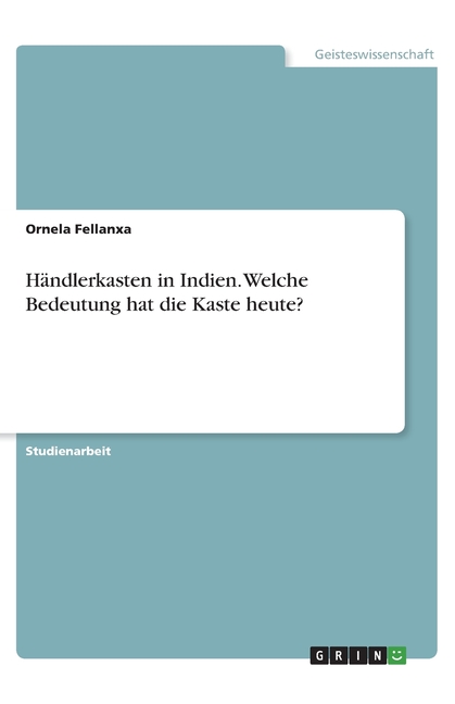 Händlerkasten In Indien. Welche Bedeutung Hat Die Kaste Heute? (German ...