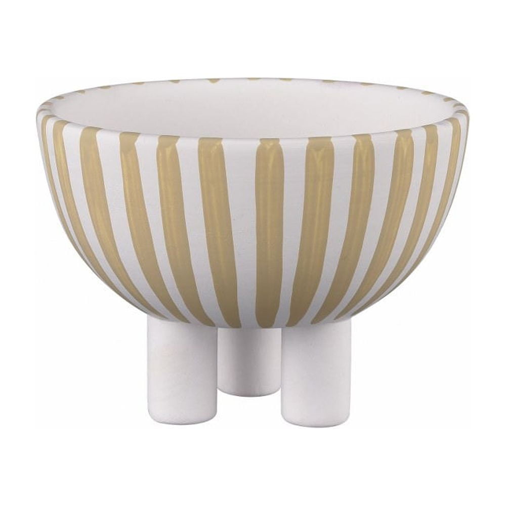 H0017-10643-Elk Home-Booth - Small Striped Bowl In Modern Style-3.5 ...