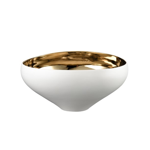 Elk Home Greer Traditional Ceramic Bowl in Matte White Finish - Walmart ...