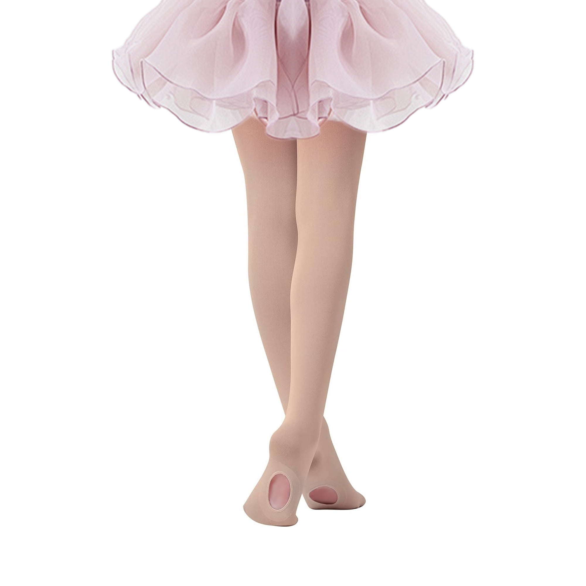 H0NEYSEA Girl's Ballet Dance Tights - Ultra Soft Convertible Footed ...