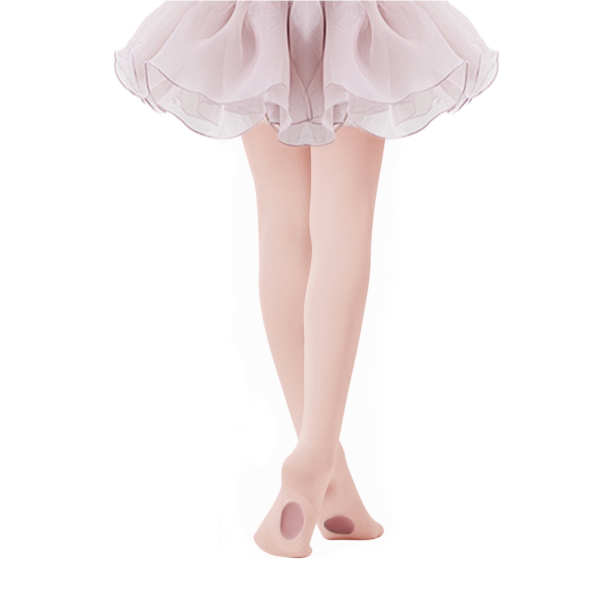 H0NEYSEA Girl's Ballet Dance Tights - Ultra Soft Convertible Footed ...