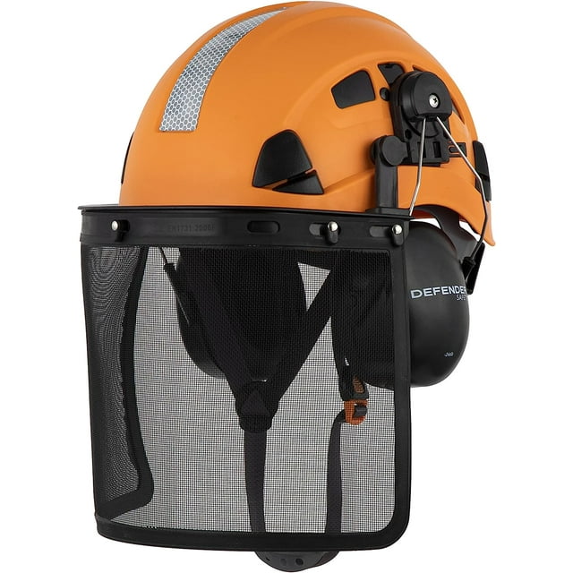 H1-CH Arborist Helmet for Forestry/Tree Safety + Hearing Protection ...