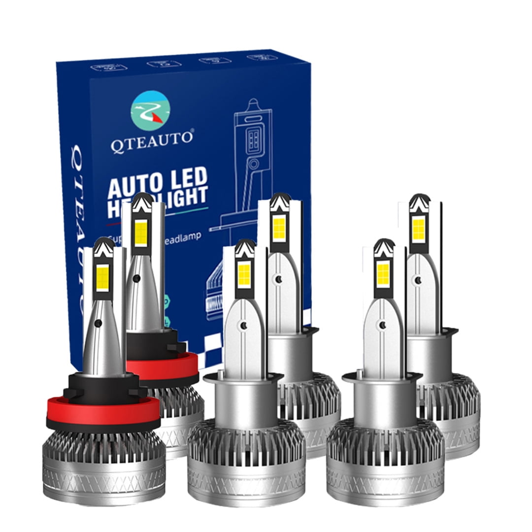 H1 H8/H9/H11 LED Bulb Super Bright High Beam Low Beam Fog Light 140W, Voltage 12V, Color ...