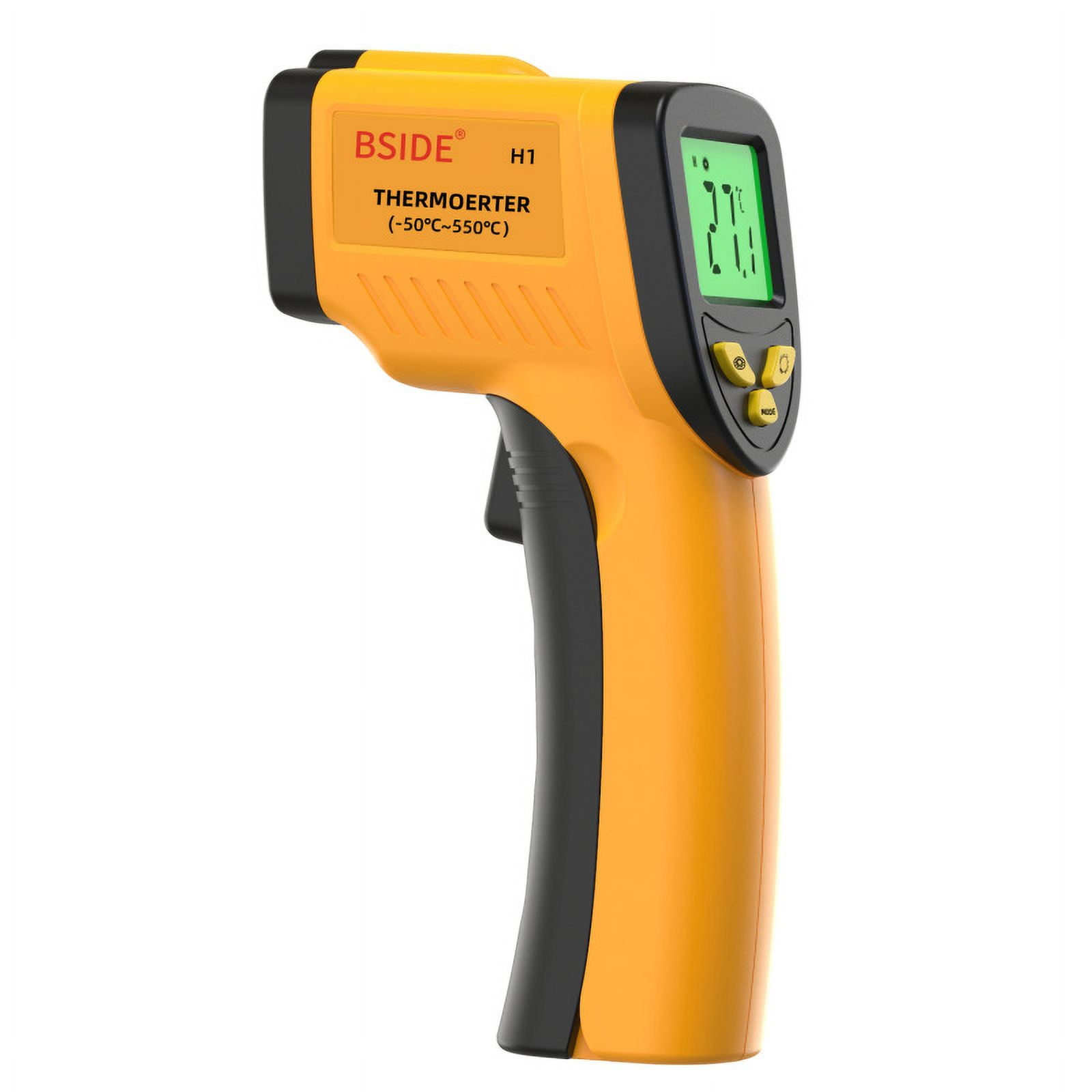 H1 Infrared Thermometer Non-Contact Digital Laser Temperature Gun ...