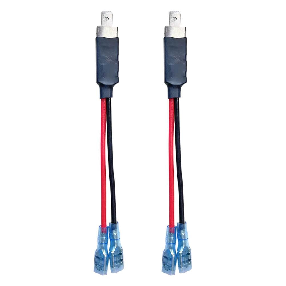 H1 LED Headlight Fog Light Bulb Connector Adapter Harness socket ...