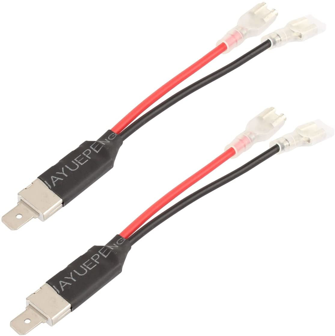 H1 LED Headlight Replacement Male Male Plug Single Diode Converter ...