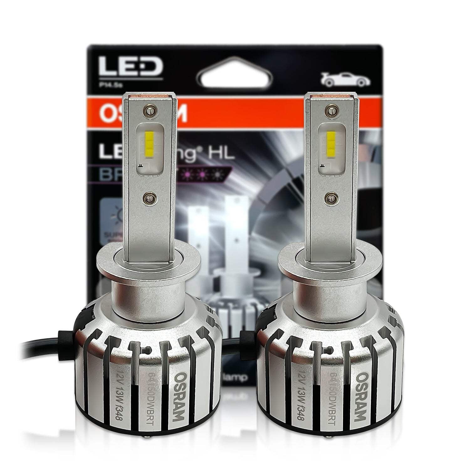 H1: Osram 64150DWBRT-2HFB LEDriving HL BRIGHT LED Bulbs | Pack of 2 ...
