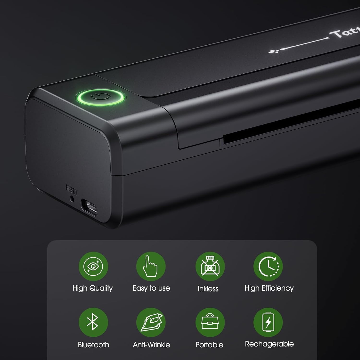 H1 Tattoo Stencil Printer for Tattooing, Wireless Bluetooth Tattoo ...