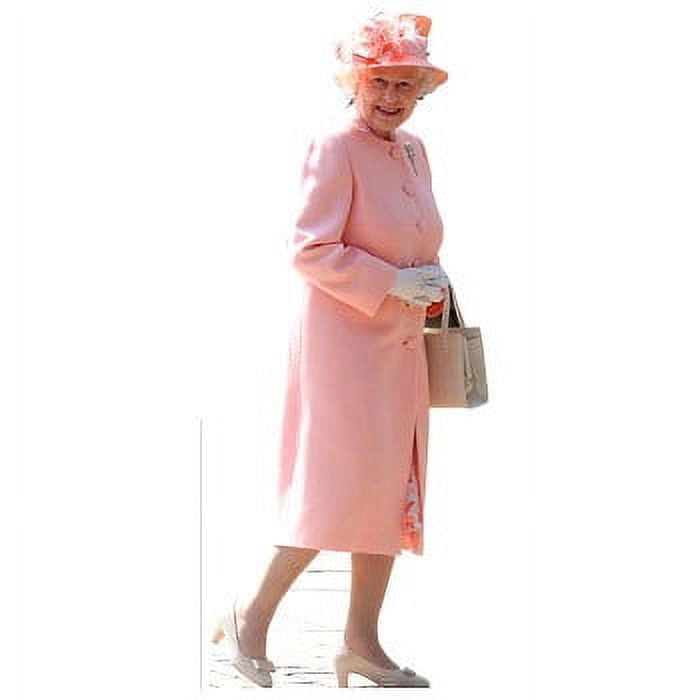 H10086 Queen Elizabeth II Pink Cardboard Cutout Standee Standup ...