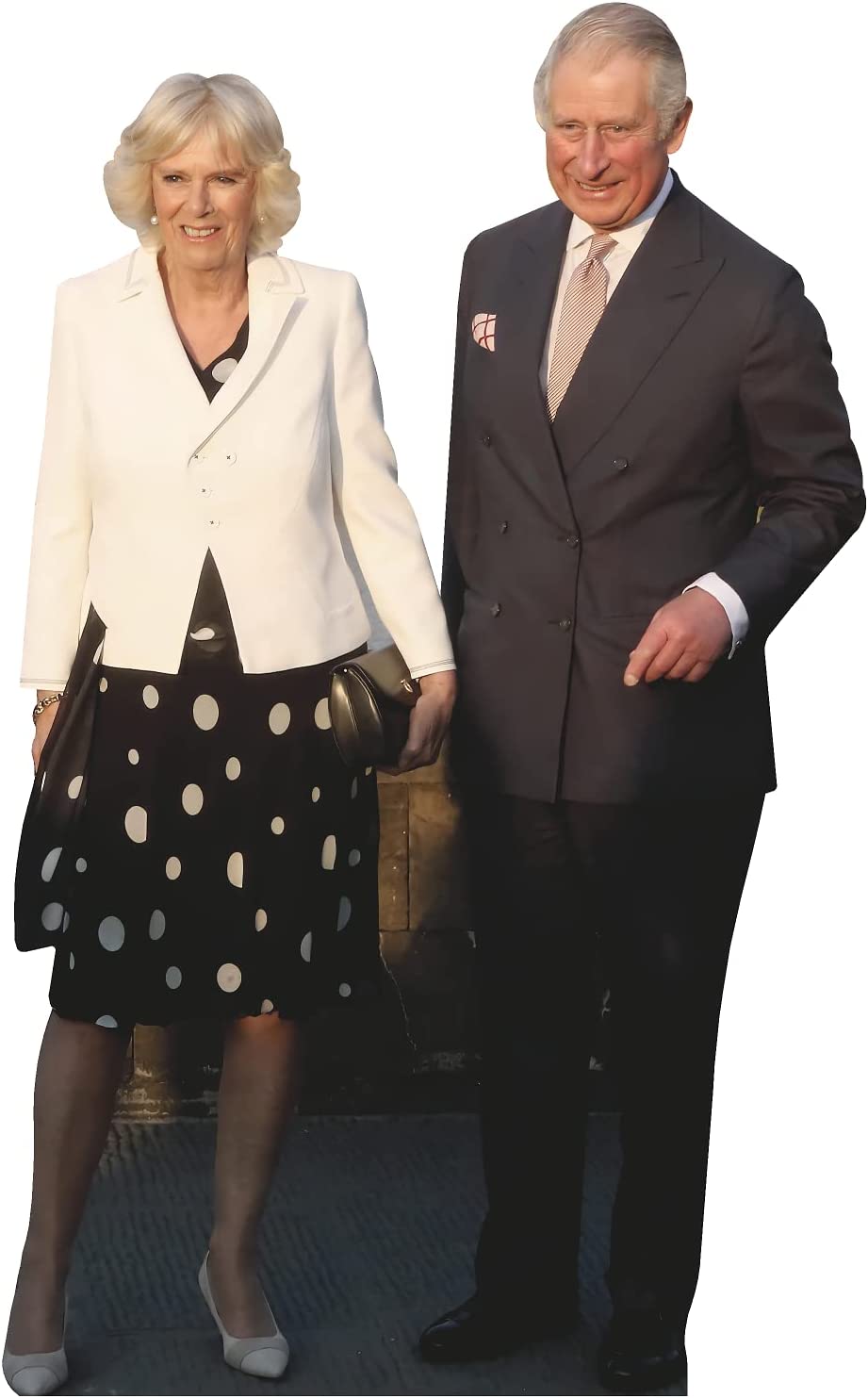 H10526 King and Camilla Queen Consort Cardboard Cutout Standee Standup ...
