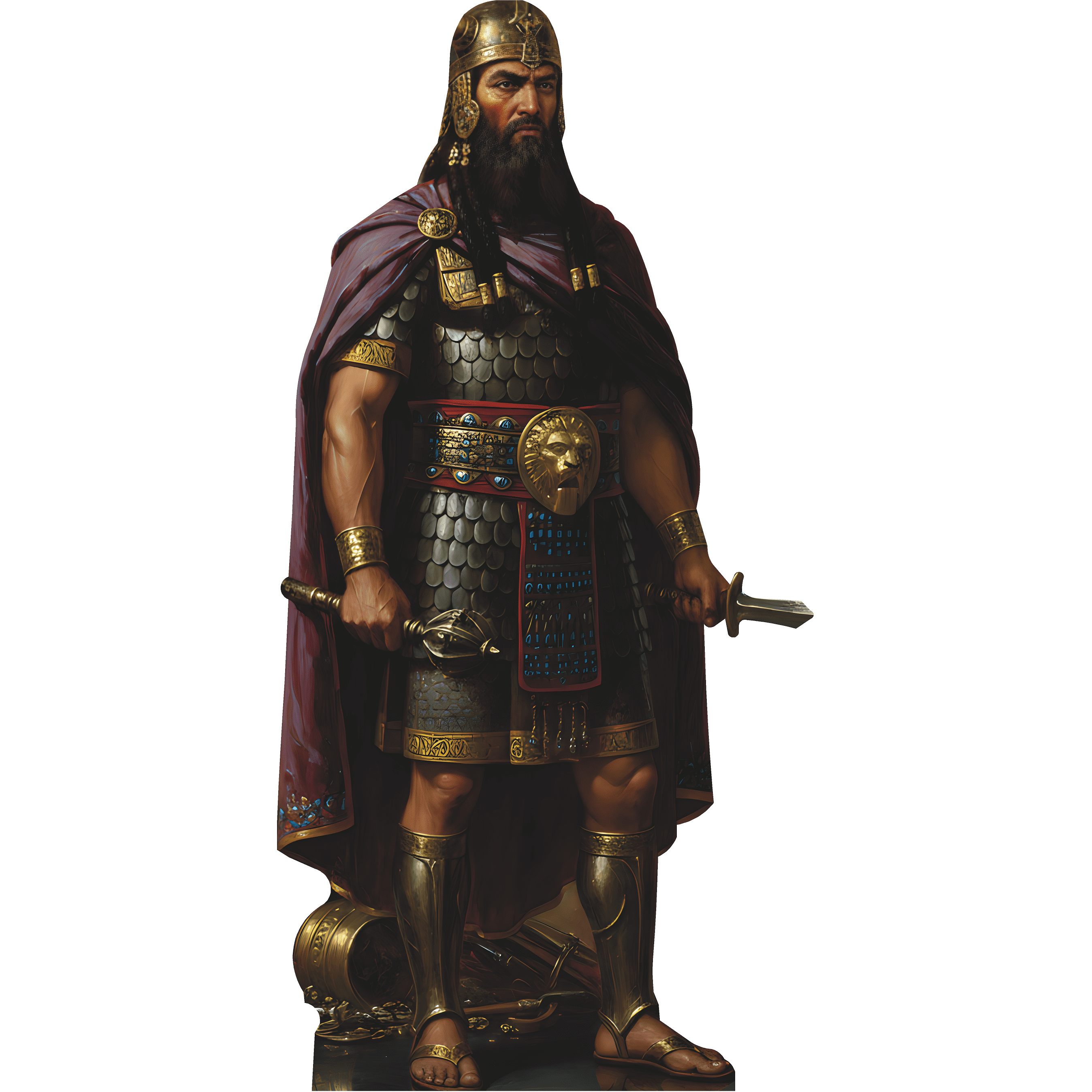 H10904 Sargon of Akkad First Emperor Cardboard Cutout Standee Standup ...