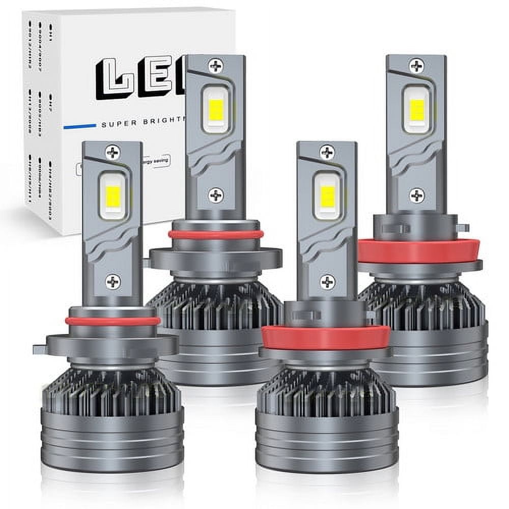 H11 9005 Headlights COMBO LED Bulbs High Low Beam for 2004-2015 Lexus ...