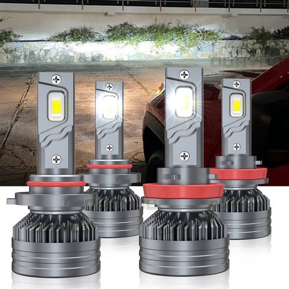 H11 9005 Headlights COMBO LED Bulbs High Low Beam for 2015-2019 Subaru ...