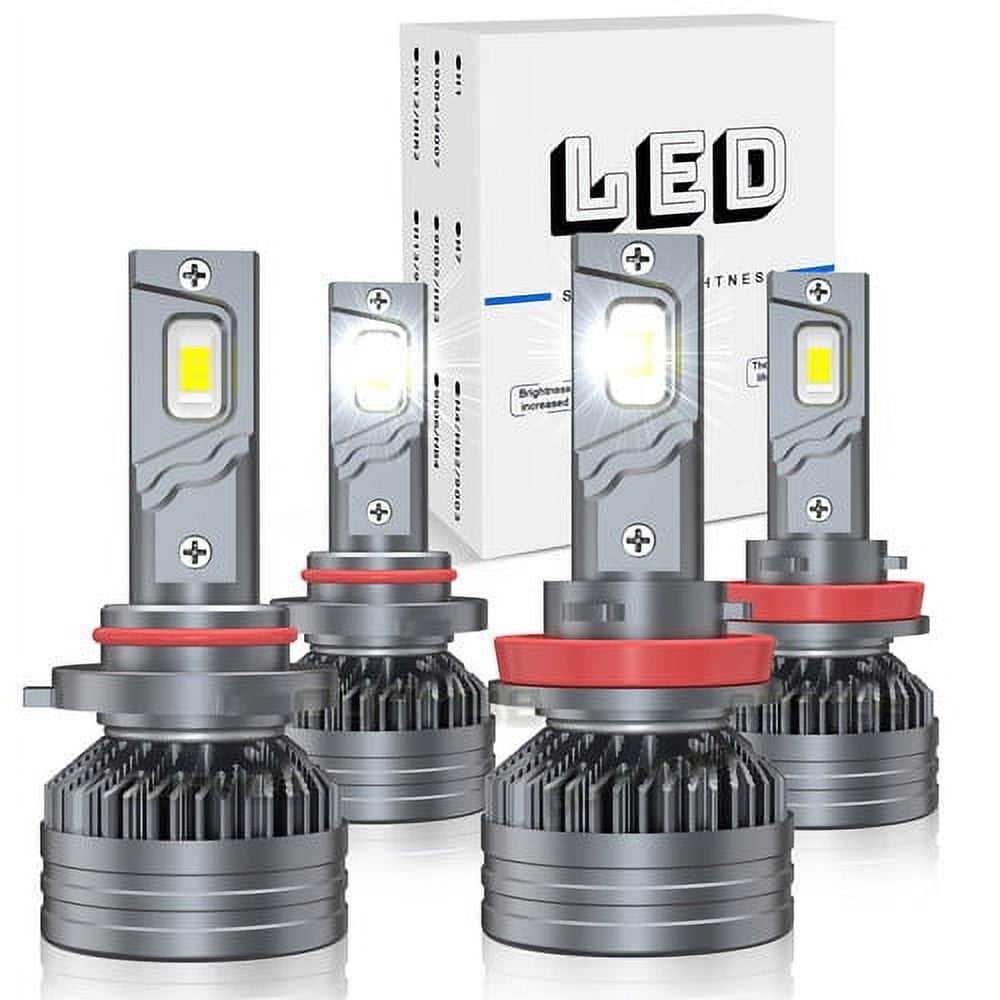 H11 9005 Headlights COMBO LED Bulbs High Low Beam for 2015-2020 Ford ...