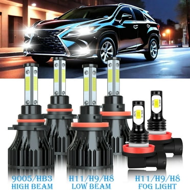 Xprite 5X7" LED Headlights with High/Low Beam and DRL for Classic ...