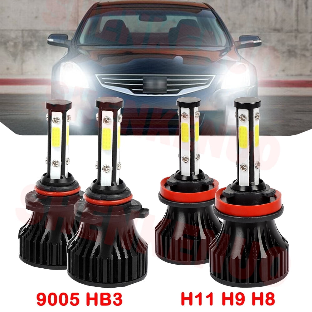 H11 9005 High&Low Beam for Nissan Rogue 2008 2009 2010 2011 2012 2013 ...