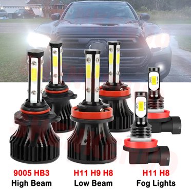 Xprite 5X7" LED Headlights with High/Low Beam and DRL for Classic ...
