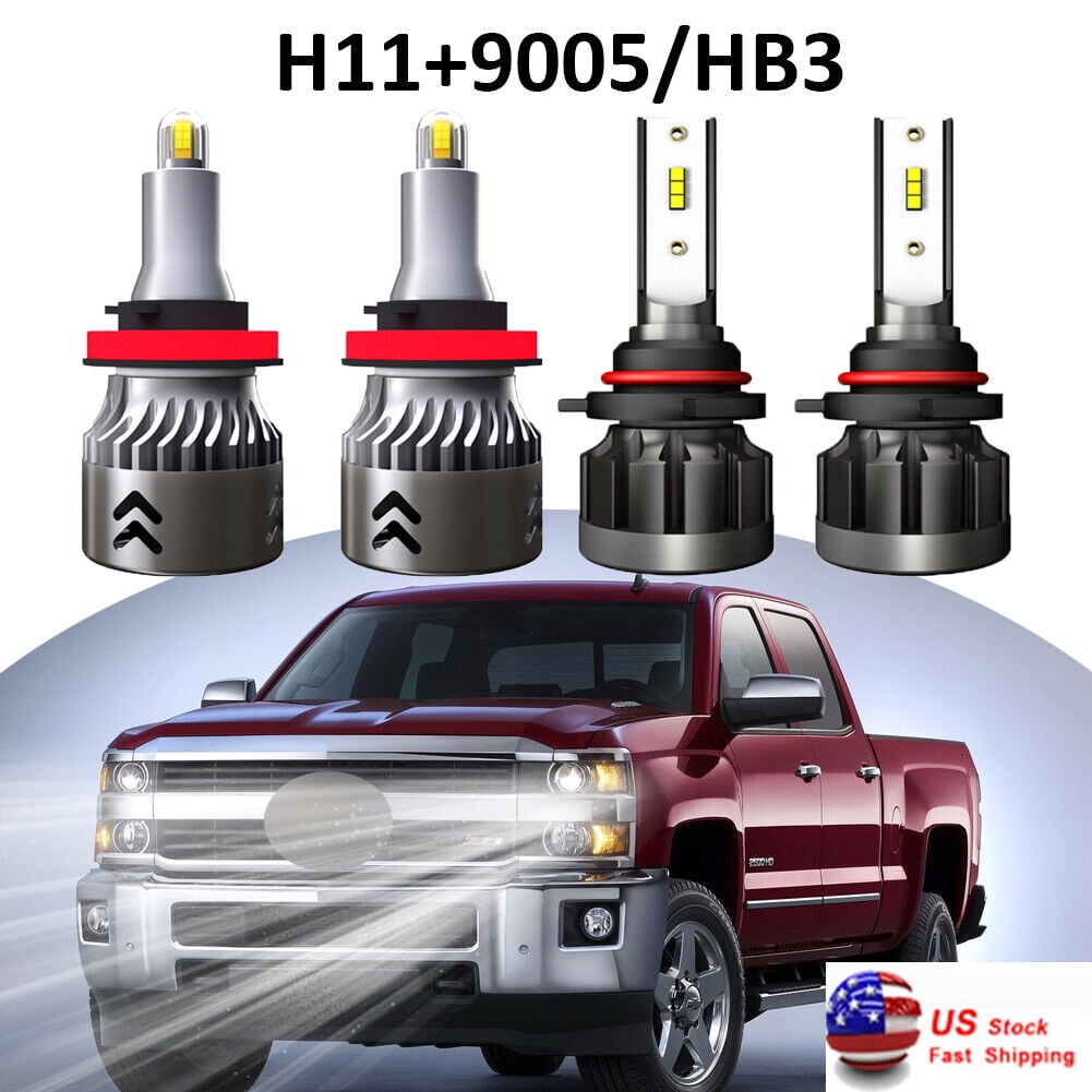 H11 9005 LED Headlight Bulb Kit Plug Play 50W for Honda Civic 2016-20 ...
