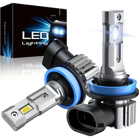 H11 Bulbs, H8 H9 Fog Light Cool White Light Bulbs, Pack of 2 - Walmart.com