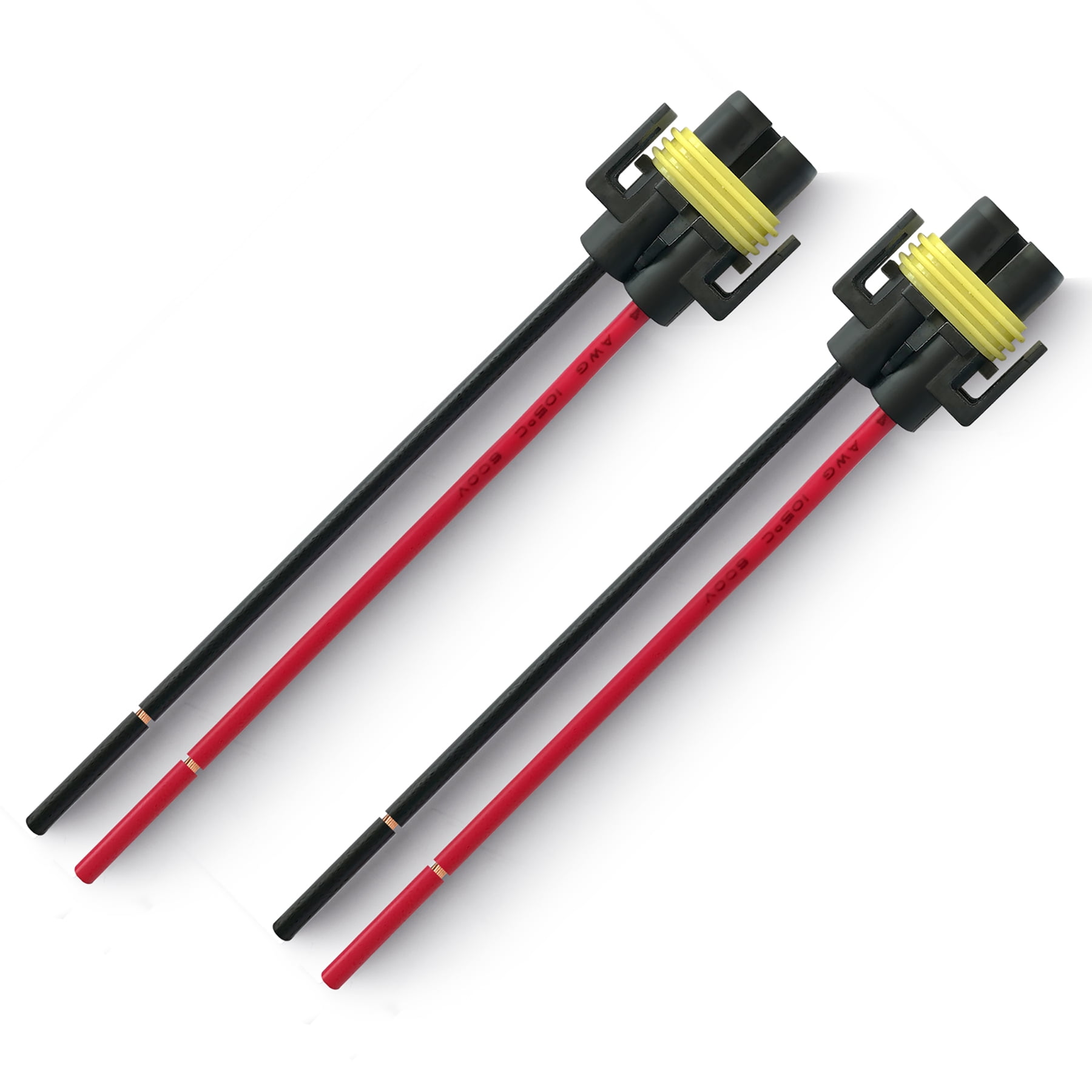 H11 H8 880 881 Wiring Harness Pigtail Sockets Female Connector For ...