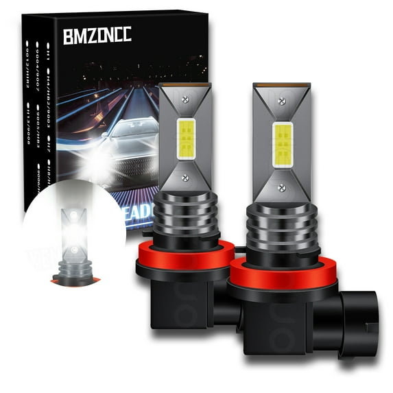 H11/H8/H9 LED Headlight Bulbs, Upgrade 10000 Lumens 300% Brightness ...