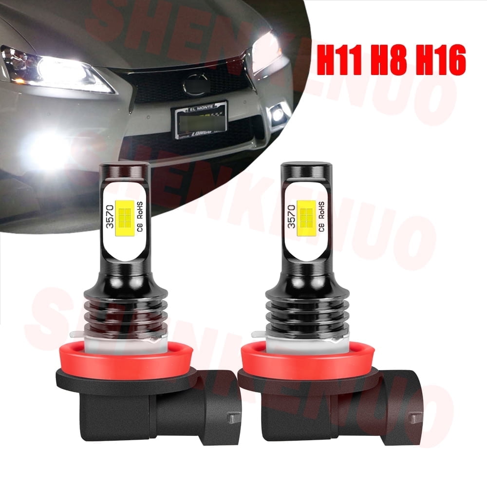 H11/H8 LED Light Bulbs for Lexus IS250 2010 2011 2012 2013 2014 2015 ...
