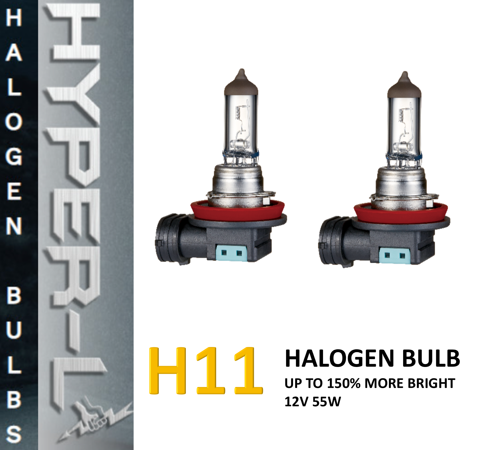 Hopkins 28706VA nVISION 50 Watt Light Bulb, Halogen Super Bright Style ...