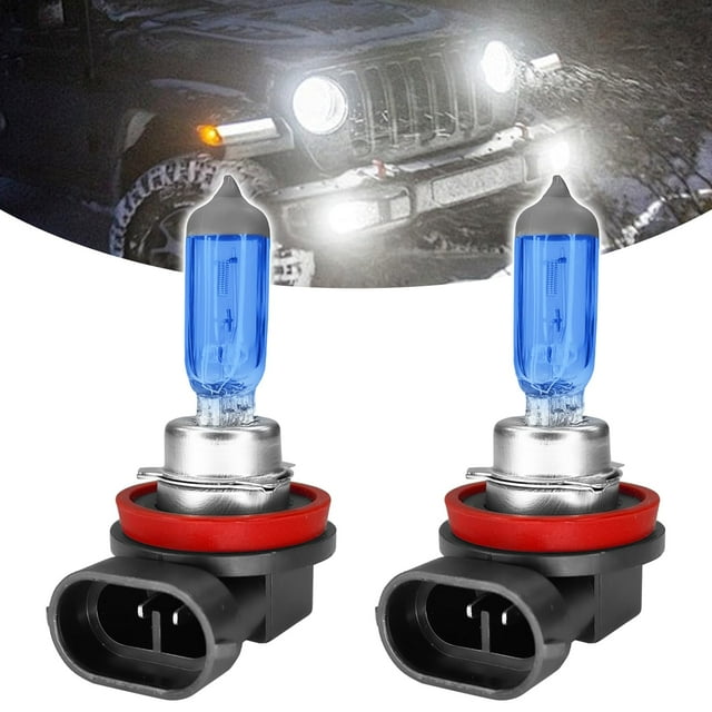 H11 Headlight Bulb H11 Halogen Head Light Bulbs, Ultra White Halogen ...