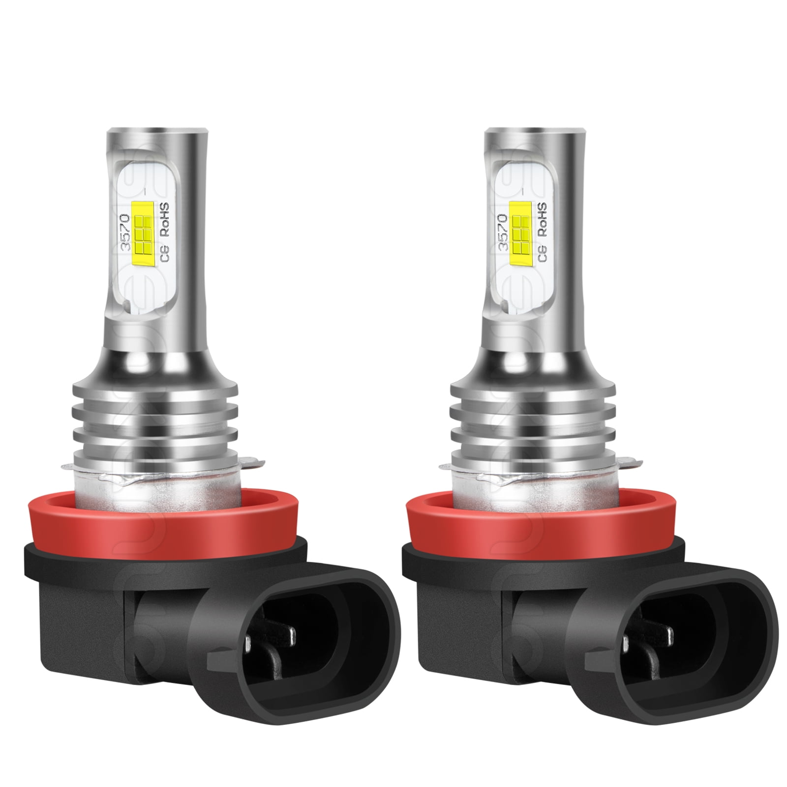 BMZONCC H11 LED Headlight Kit 6000K White Bulbs for Toyota Camry 2007-2017 - Walmart.com