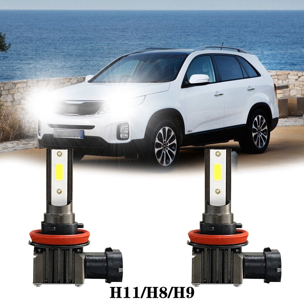 H11 LED Headlight Low Beam Bulbs Kit for Nissan 2007-16 Altima/ 2013-16 ...