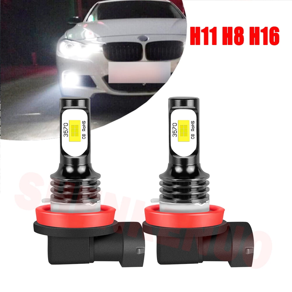 H11 LED Light Bulbs for BMW 325i 2002 2003 2004 2005 2006 2007 2008 ...