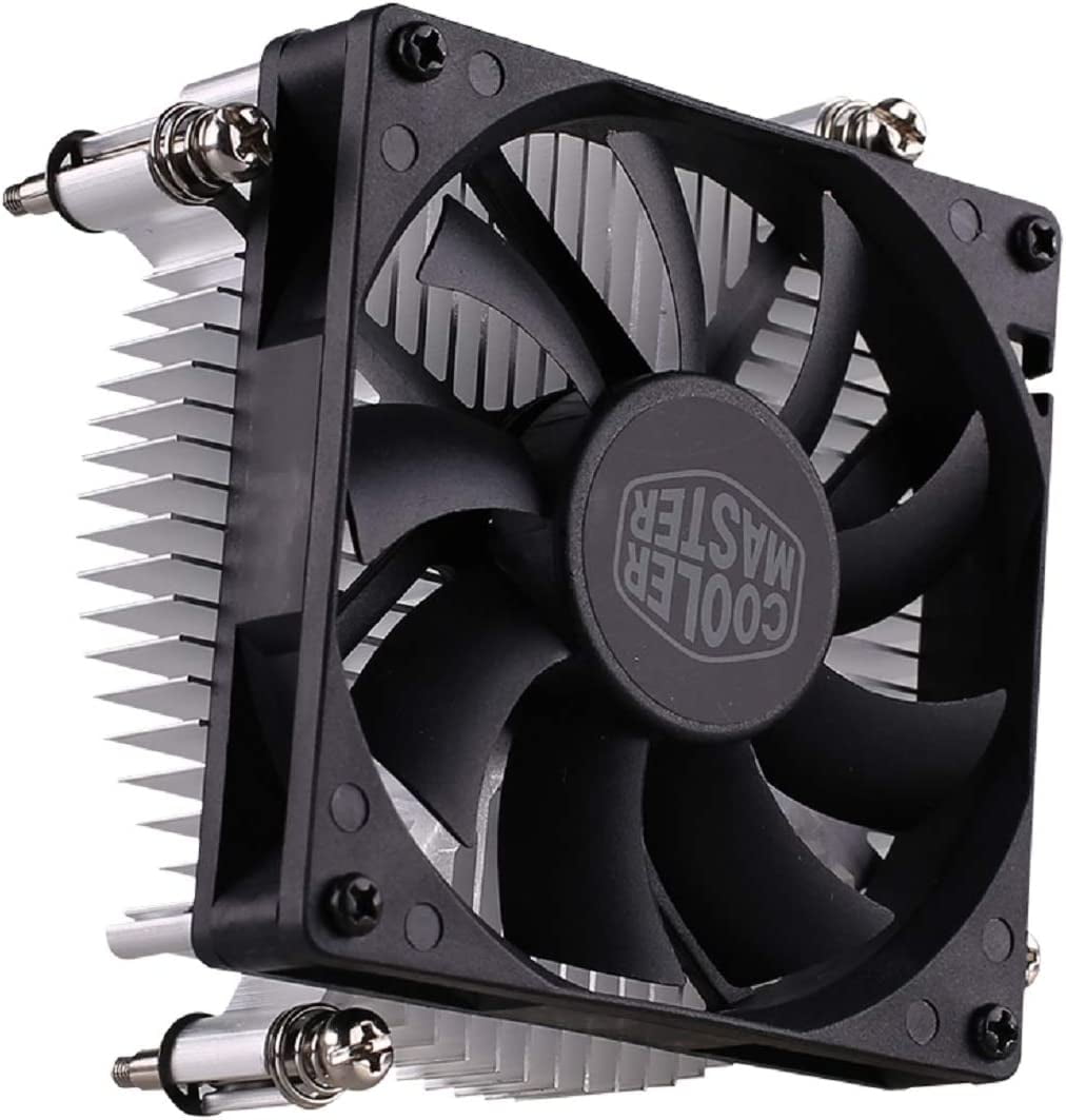 H116 (Copper Core) Low-Profile CPU Cooler - 80mm Slim Cooling Fan ...