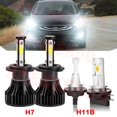 H11B H7 LED Headlight Bulbs for Hyundai Elantra 2007 2009-2010 High&Low ...