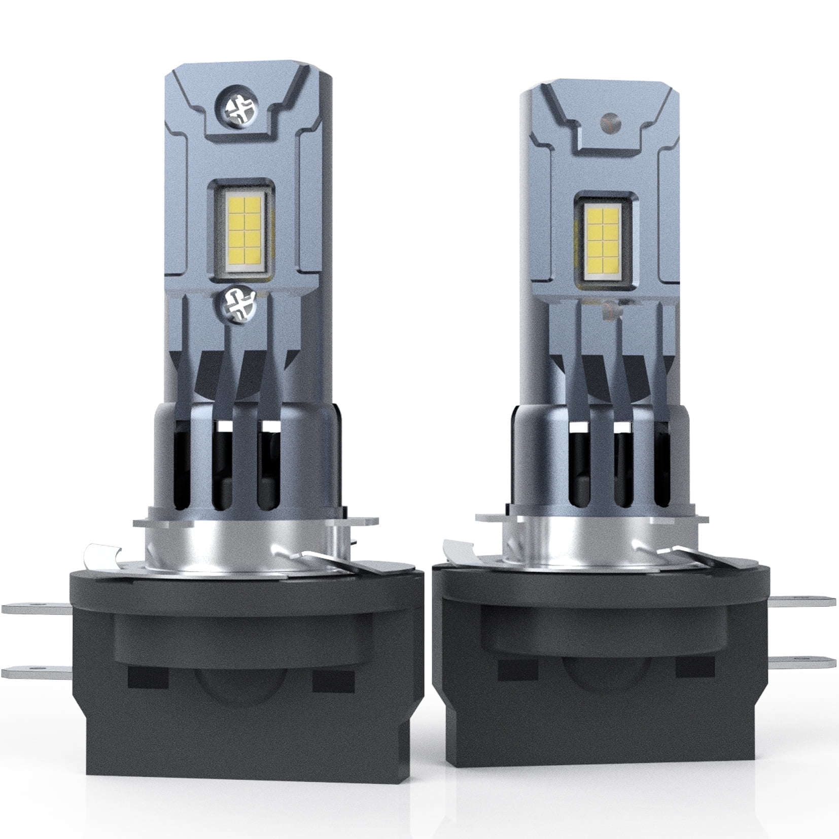 Chopdark H11B LED Headlight Bulbs Fog Lamps 6500K White Automotive Bulb ...