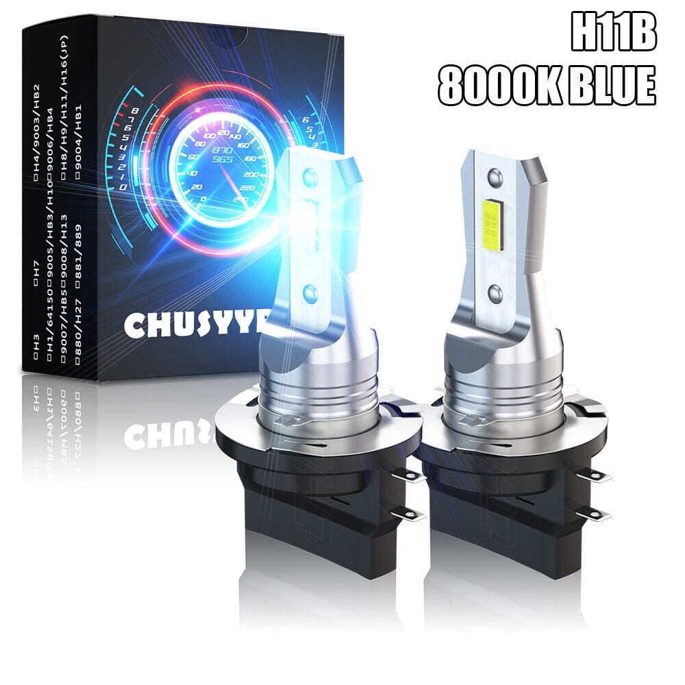 SYJIIP H11B LED Headlight Bulbs, Low Beam 8000K Ice Blue Xenon for Kia ...