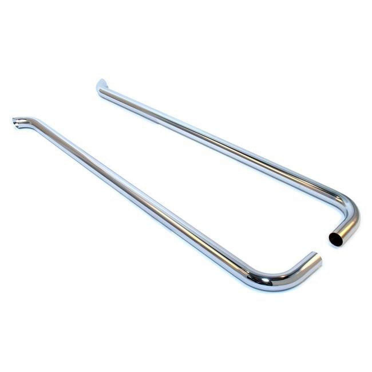 H1270 70 in. Slant-Style Lake Steel Side Pipes - Chrome - Walmart.com