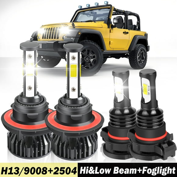 H13 LED Headlight Bulbs in LED Headlight Bulbs - Walmart.com