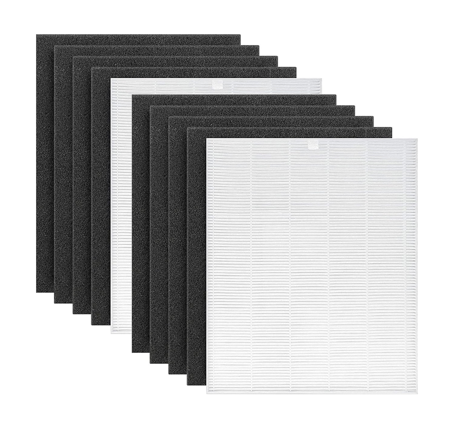 H13 True HEPA Filter S & Carbon Pre Filters Compatible Replacement for ...