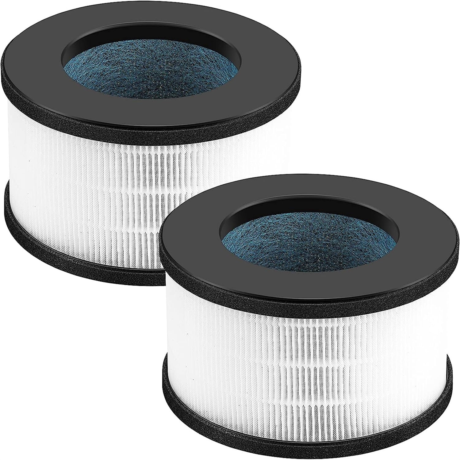 Bulex 2-Pack H13 True HEPA Replacement Filter for Air Purifier AF-3222 ...