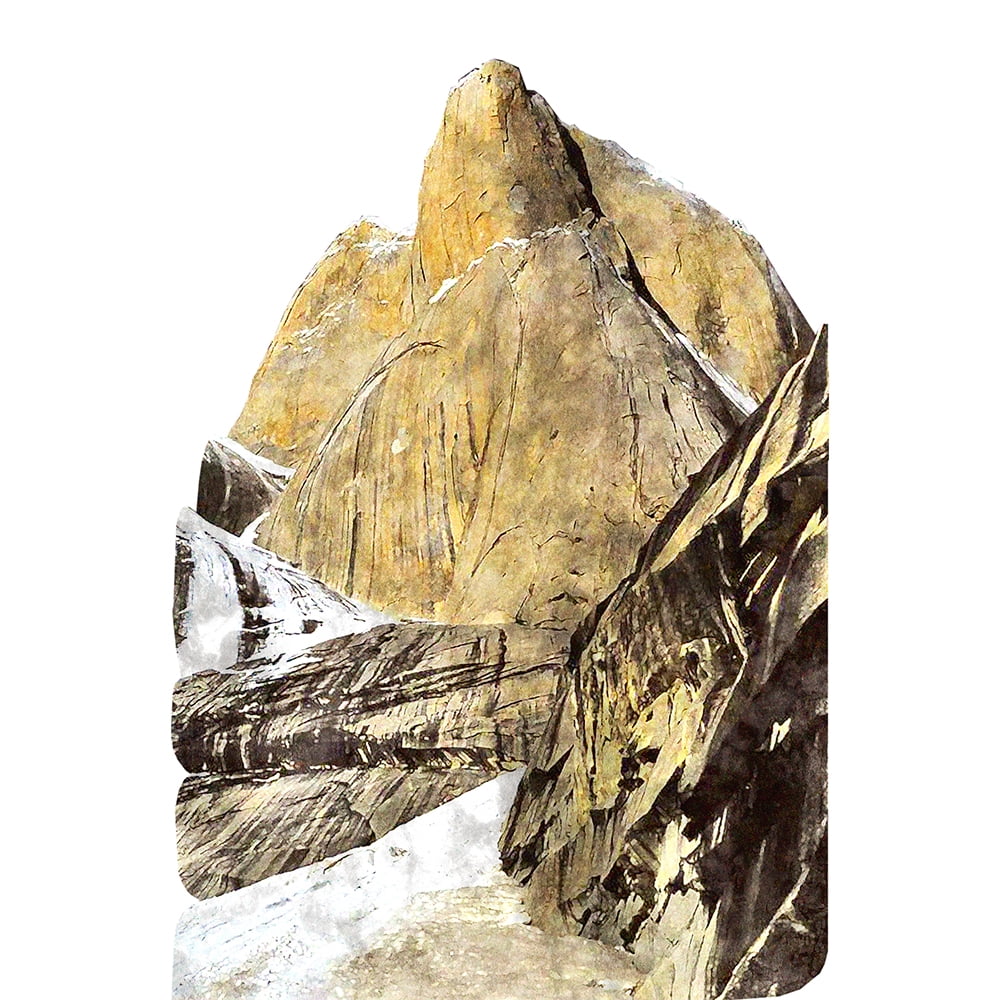 H13160 Great Trango Towers Mountain in Pakistan Big Wall Climb ...