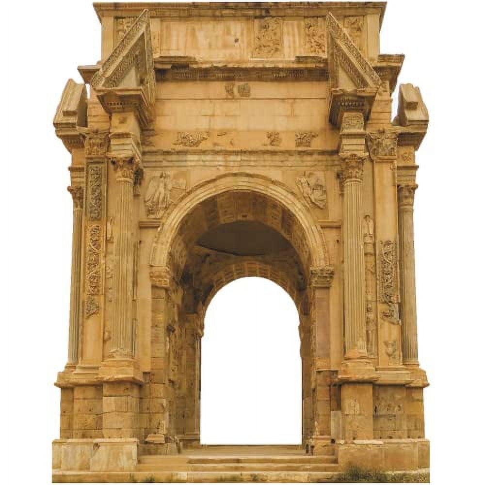 H13199 Arch of Septimius Severus Roman Ruins Cardboard Cutout Standee ...