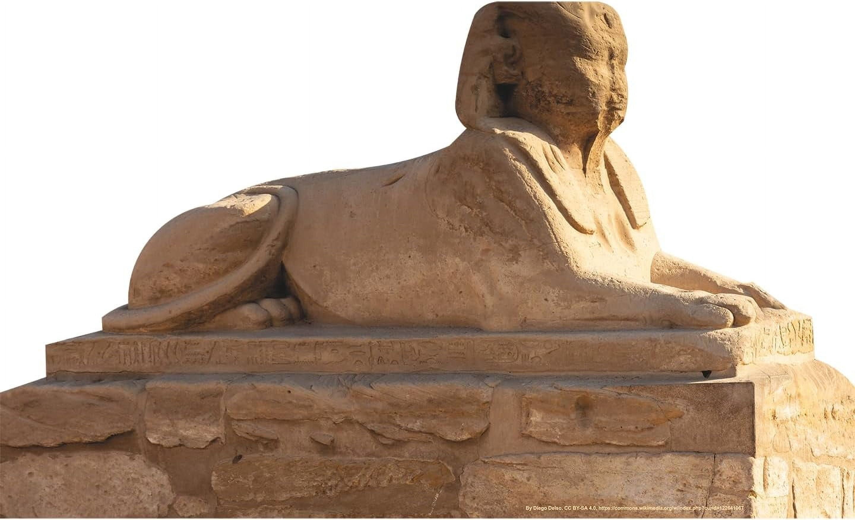H13585 Karnak Temple Luxor Egypt Sphinx Statue Cardboard Cutout Standee ...