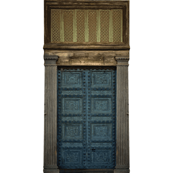 H13611 Pantheon Rome 2000 Year Old Bronze Door Cardboard Cutout Standee ...