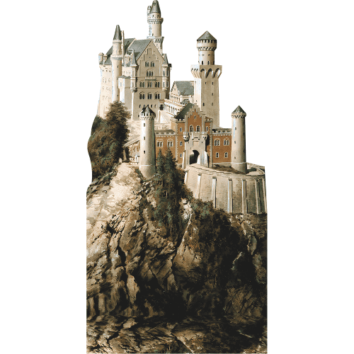 Medieval Castle Cardboard Cutouts Diy Cardboard Castle Trunk Or Treat