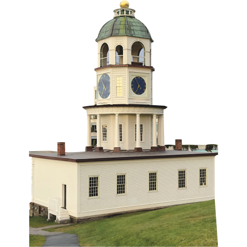 H13720 Halifax Canada Clock Tower Cardboard Cutout Standee Standup ...