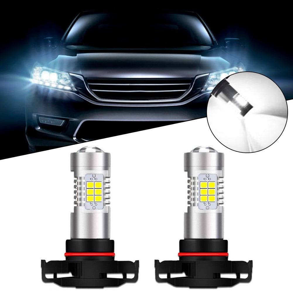 H16 Led Fog Light Bulbs 6000K White Aviation Grade Aluminum Ip68 ...